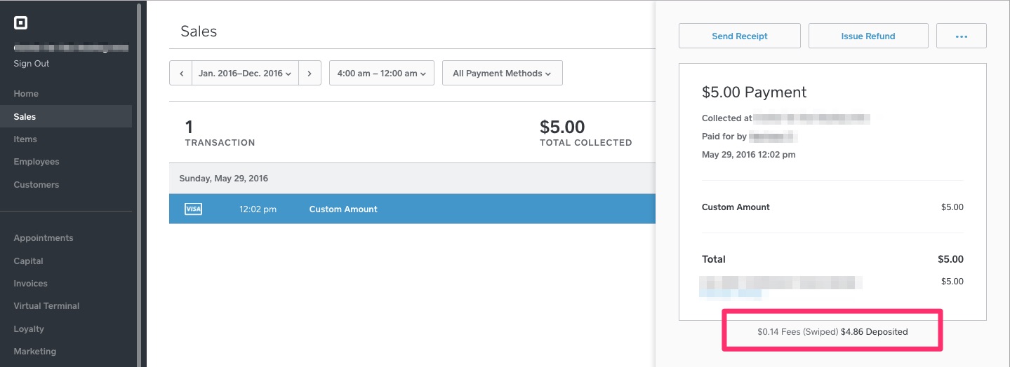 Solved How Can I See What Fees I Paid For A Square Invoic The